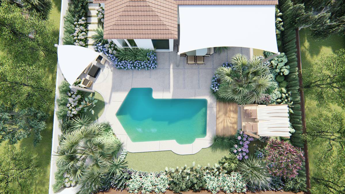 Design project for Florida Backyard Redesign in United States | Arcbazar