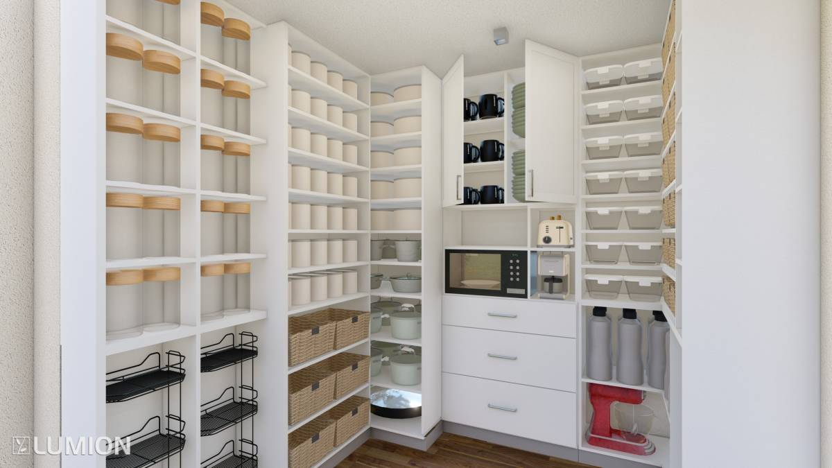 Design project for Walk-In Pantry Design in United States | Arcbazar