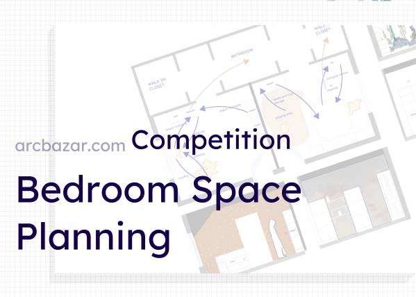 Design project for Bedroom Space Planning in United States | Arcbazar