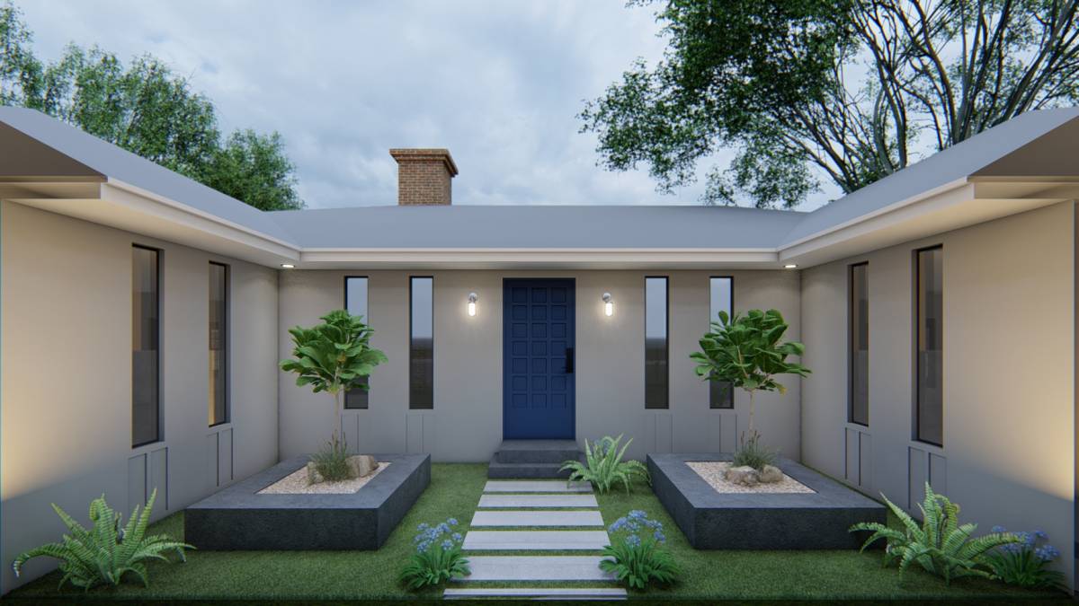 Design project for 60's Ranch Style Home Dreams of Becoming the ...