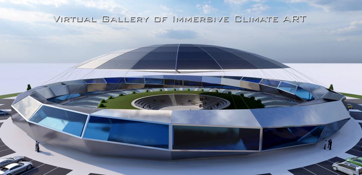 Design project for Virtual gallery of immersive climate art in Thailand ...