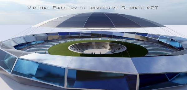 Design project for Virtual gallery of immersive climate art in Thailand ...