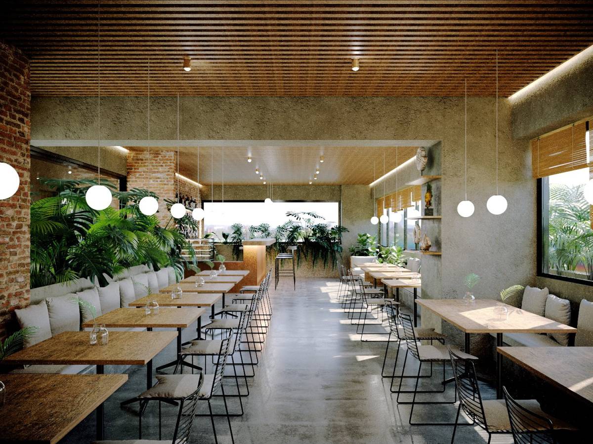 Design project for Penthouse Bistro and Bar/Lounge for 72 unit hotel in ...