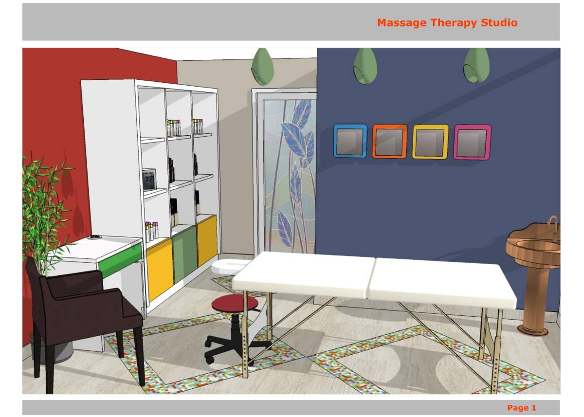 Design project for Massage Therapy Studio in United States | Arcbazar