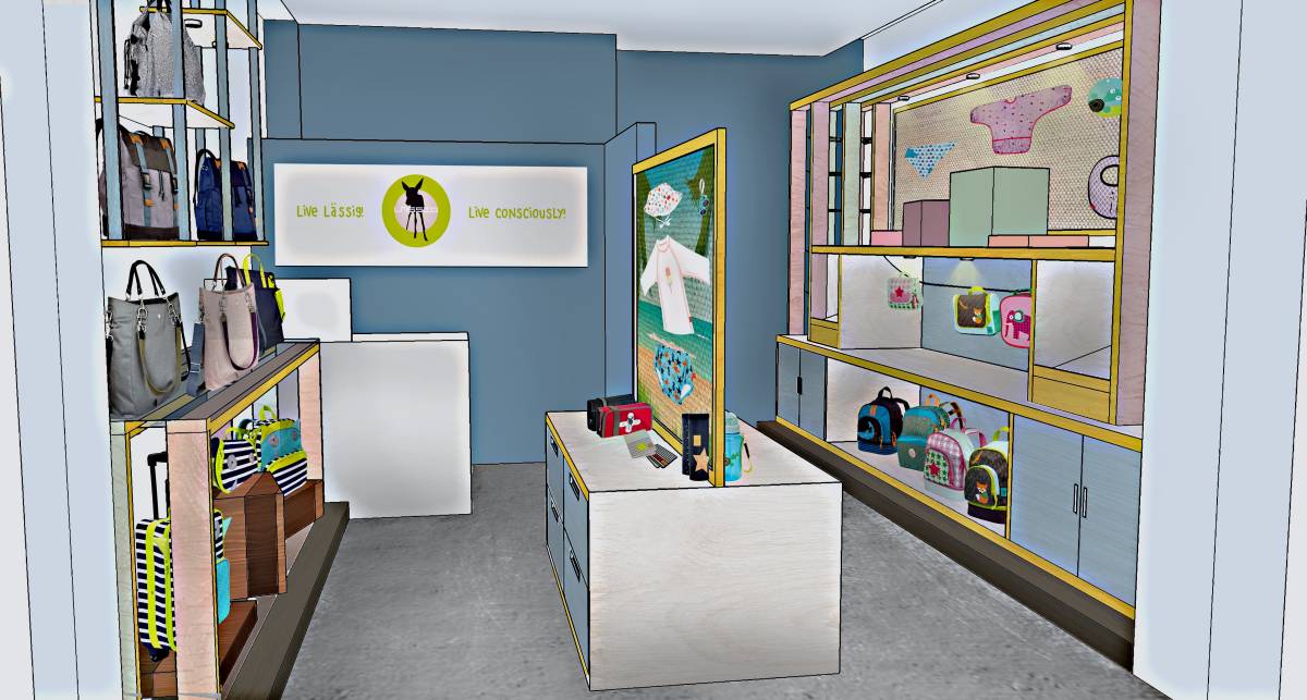 Design project for CONCEPT STORE DESIGN FOR GERMAN BRAND FIRST FLAGSHIP ...