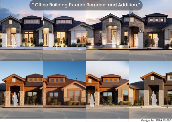 Design project for Office Building Exterior Remodel and Addition in ...
