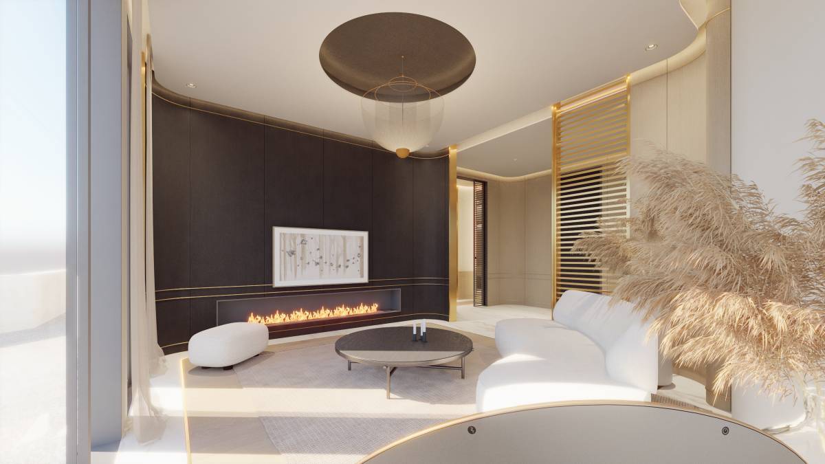 Design project for Private Modern Contemporary Suite in United Arab ...