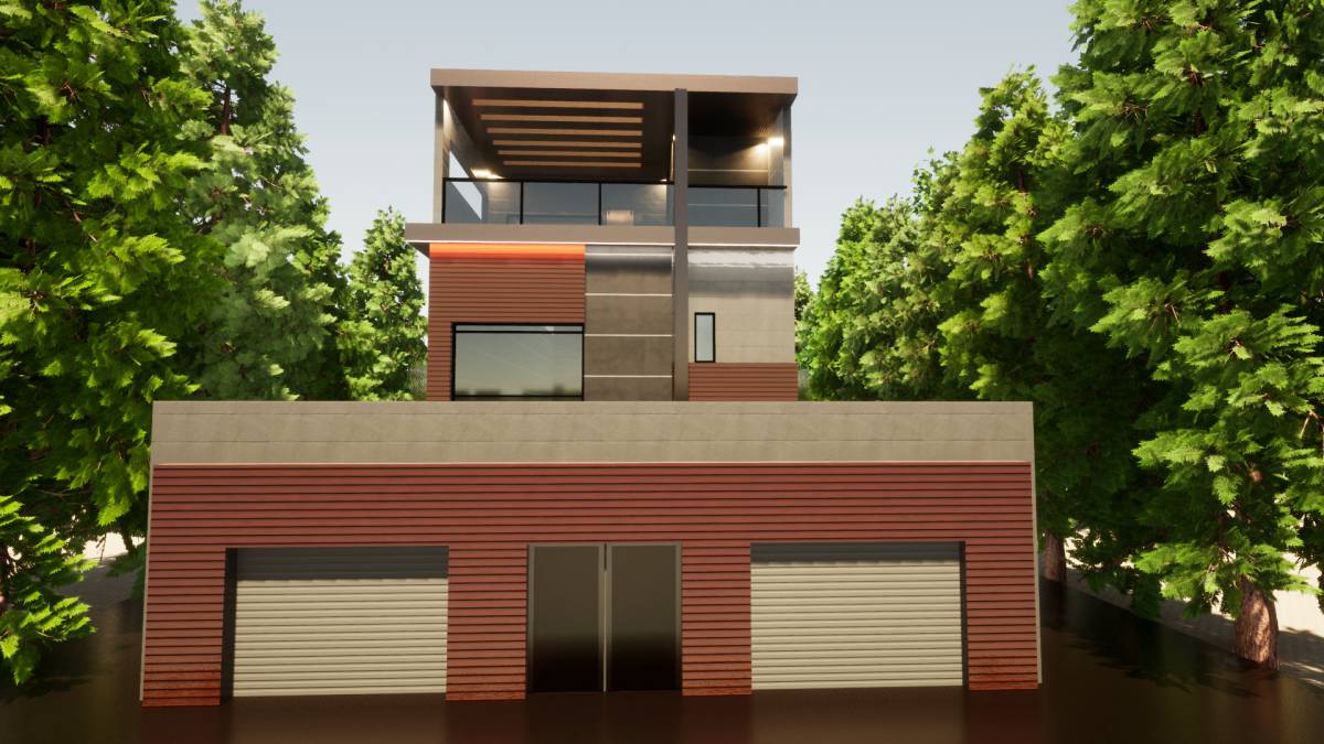 Facade (Exteriors) Designed by hozlemcelmeli - ahad villa - Riyadh ...