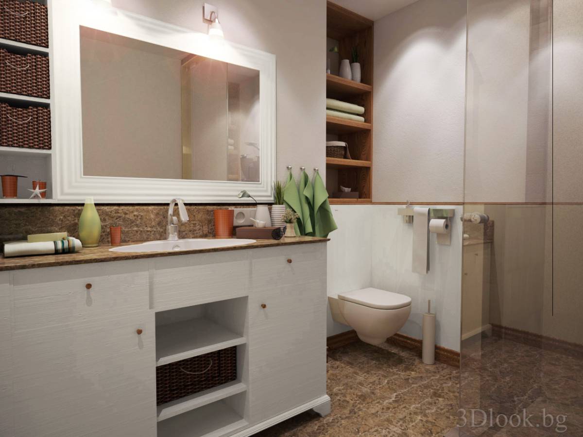 Design project for Small Bathroom Design/Plan in United States | Arcbazar