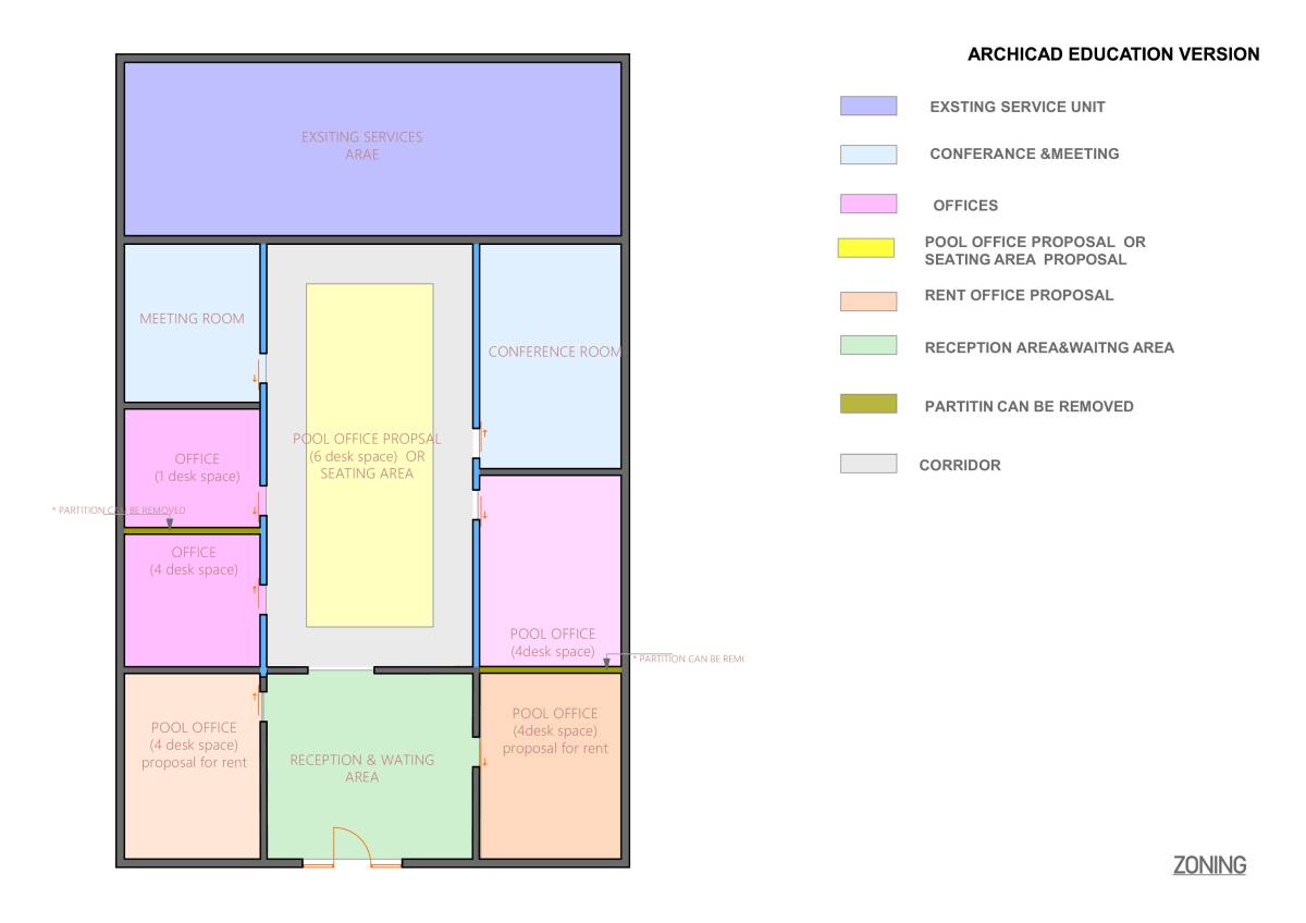 Design project for New Floorplan for Law Office in United States | Arcbazar
