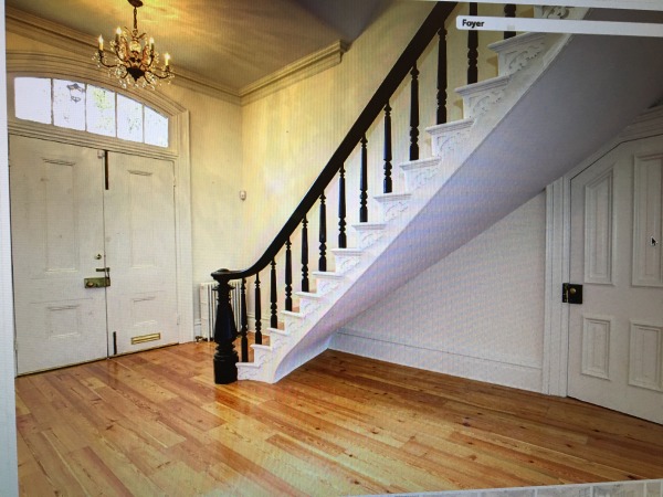 Design project for reconfigure stair to basement, create a small ...