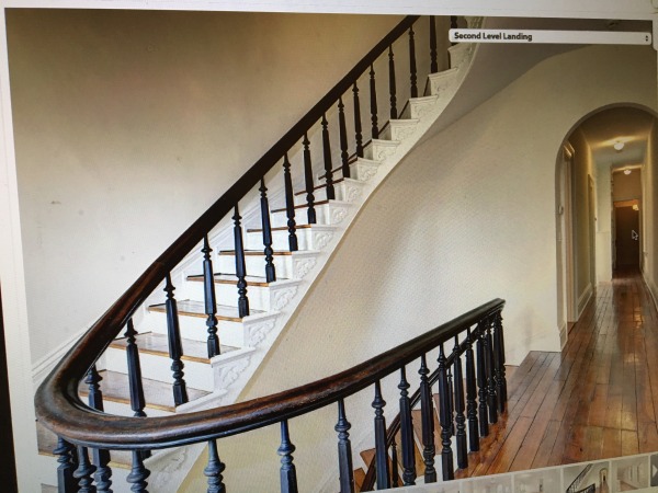 Design project for reconfigure stair to basement, create a small ...