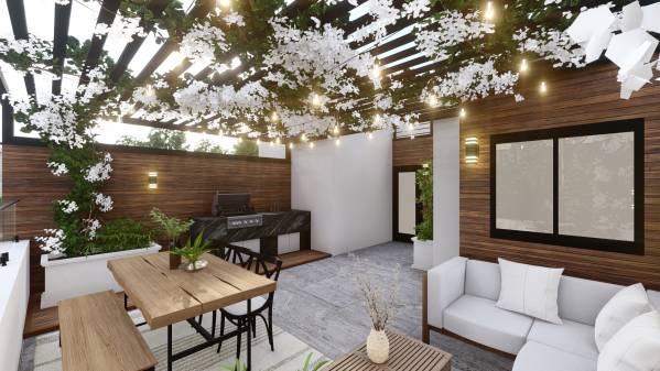 Design project for Condo Rooftop Patio LIMA PERU in United States ...