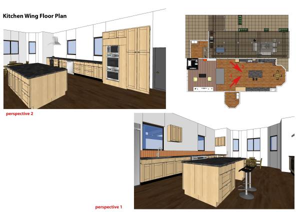 Design project for Kitchen Wing in United States | Arcbazar