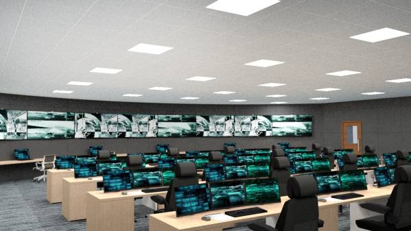 Design project for Operations Center Classroom and Office Space in ...