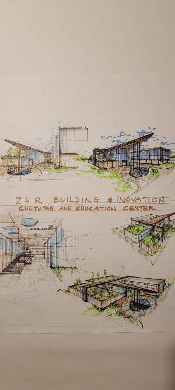 Design project for The ZHR Building & Innovation, Culture, and ...