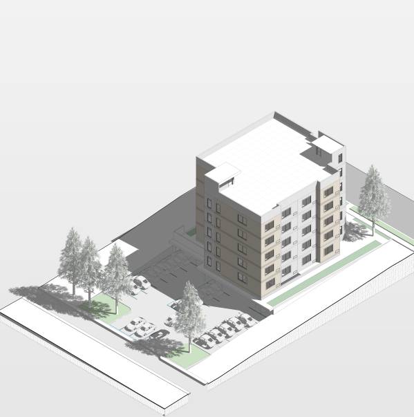 Design project for 8th Street apartment building in United States ...