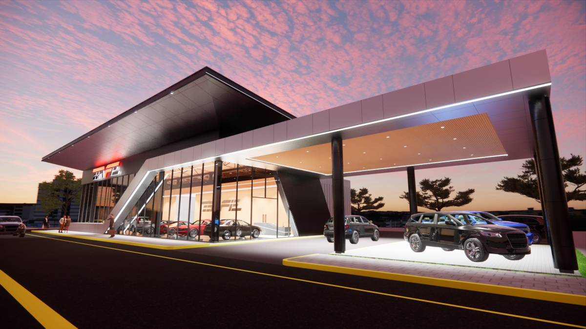 Design project for Ideas for car dealership appearance in Japan | Arcbazar