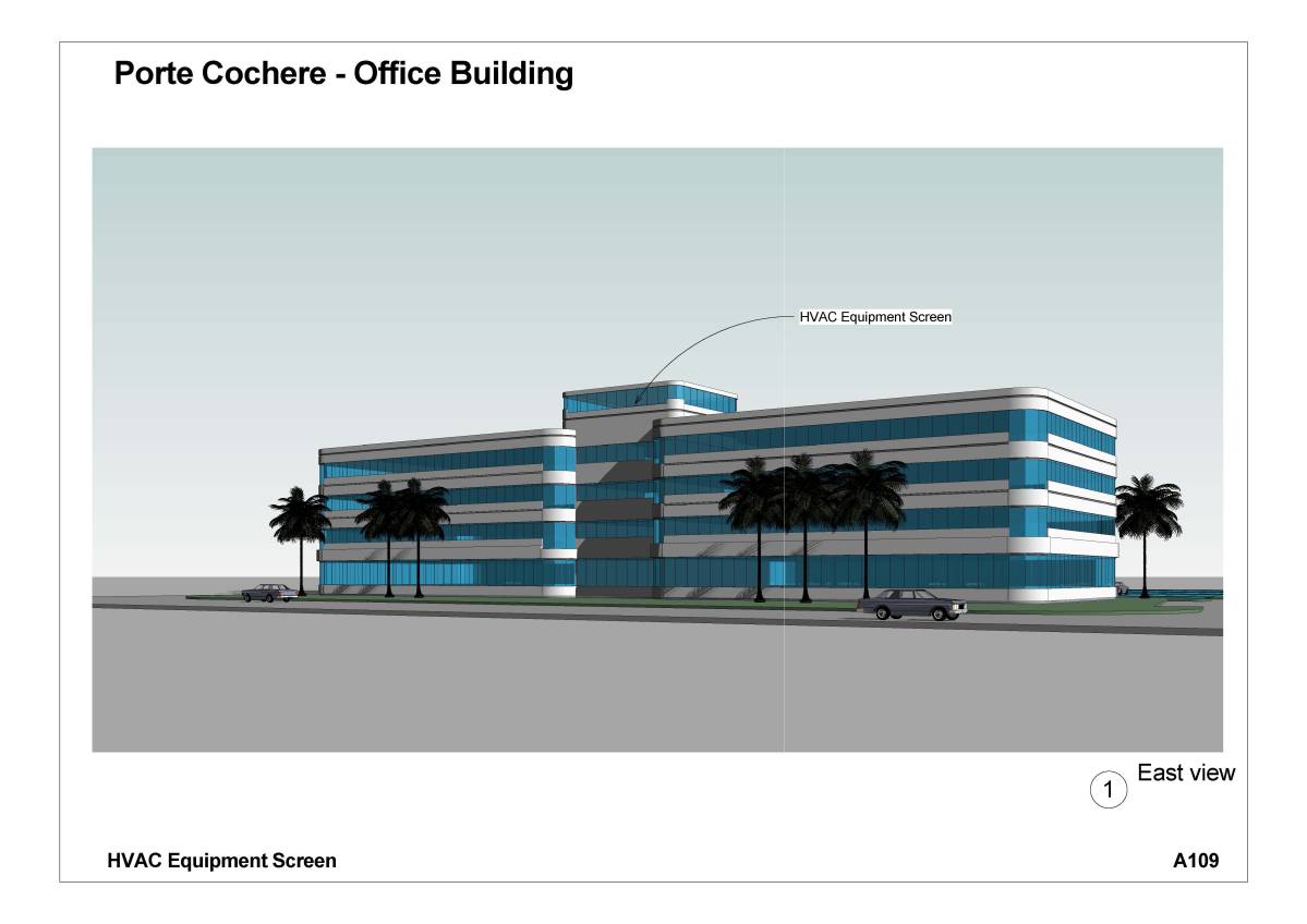 Design project for Porte Cochere - Office Building in United States ...