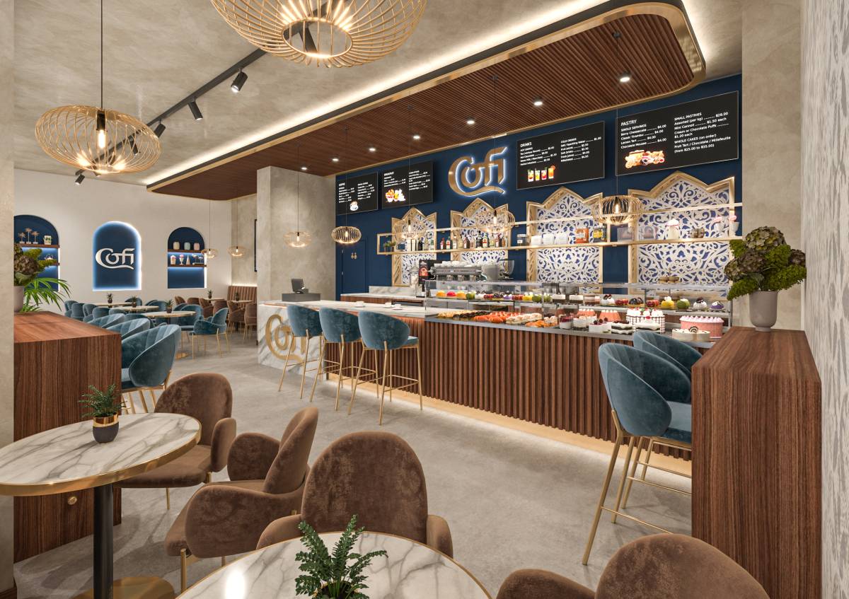 Design project for COFI Coffee and Pastry Shop in United States | Arcbazar