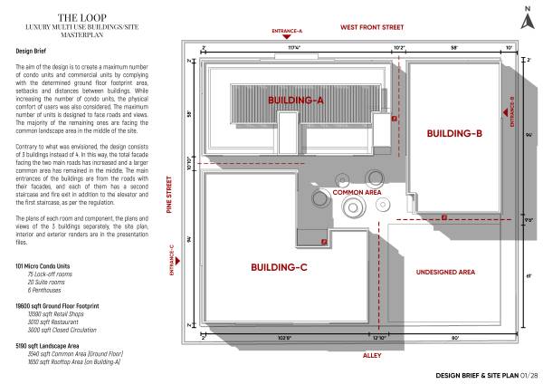 Design project for Luxury Multi Use Buildings / Site Master Plan in ...
