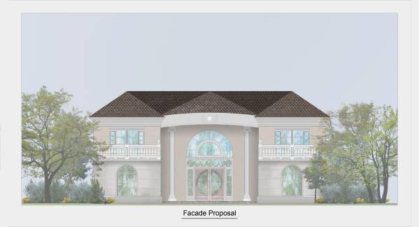 Design project for 90s home facade update in United States | Arcbazar