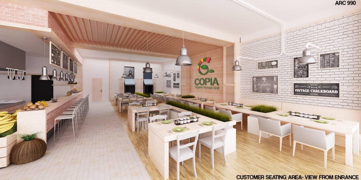 Design project for Organic Vegetarian Restaurant in United States ...