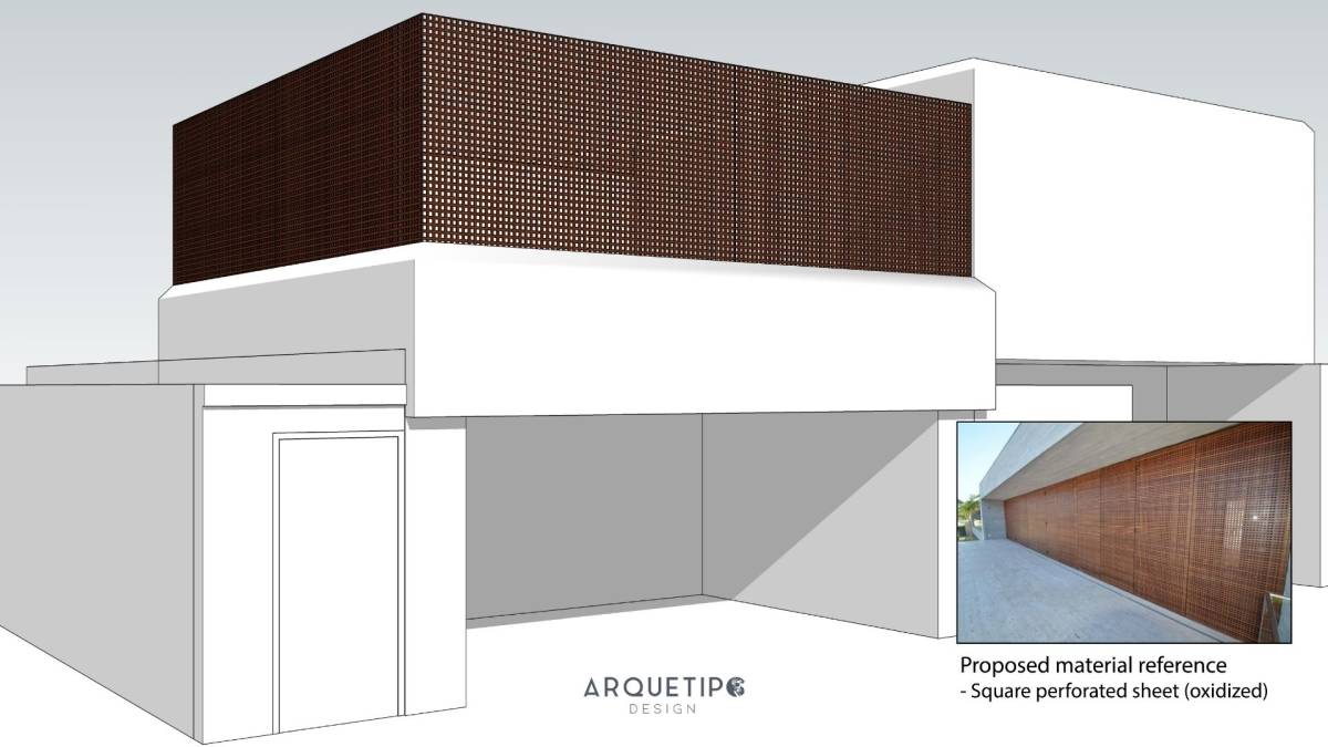 Design project for Screen Wall/Facade in South Africa | Arcbazar