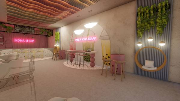 Design project for Boba Shop Design in Florida in Turkey | Arcbazar