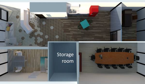 Design project for 1100 square feet office space. in United States ...