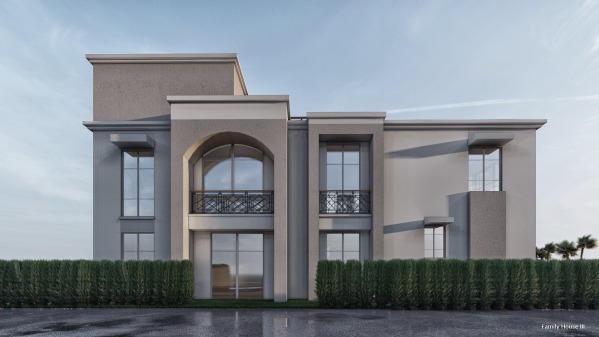 Design project for Residential Project (2d floor plans and rendered ...