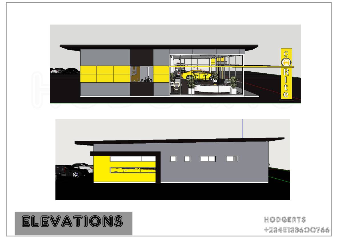 Design project for Small Modern Dealership in United States | Arcbazar