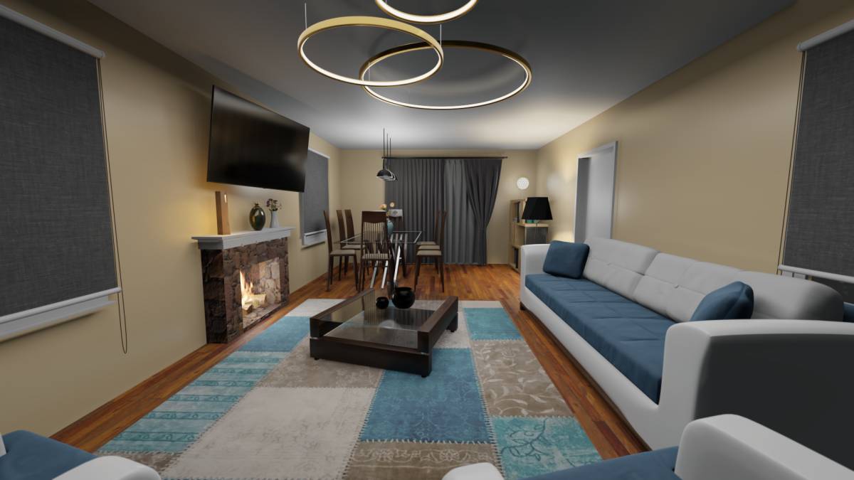 Design project for Living Room renovation in United States | Arcbazar