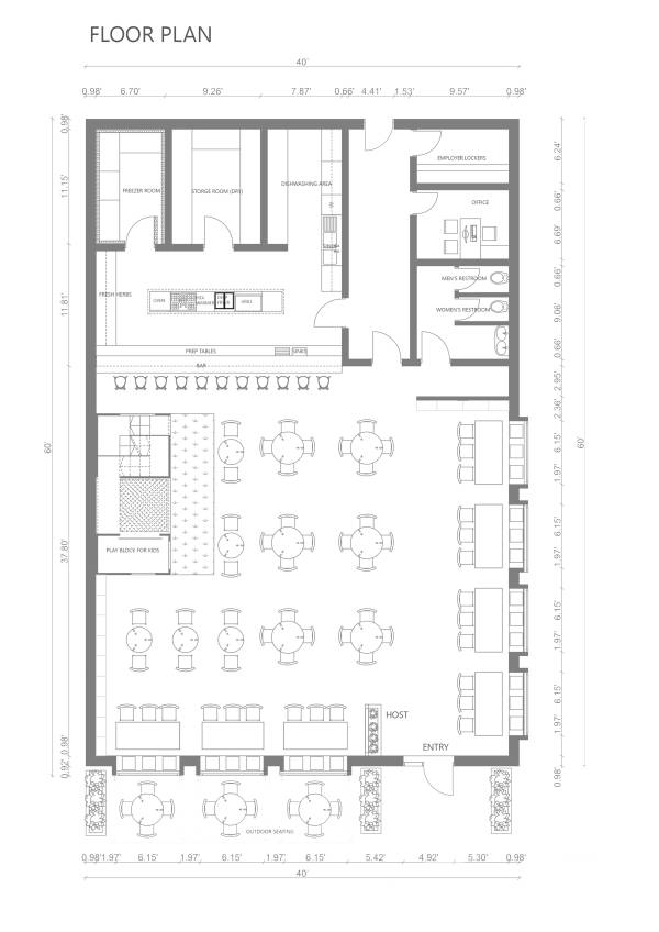 Design project for Organic Vegetarian Restaurant in United States ...