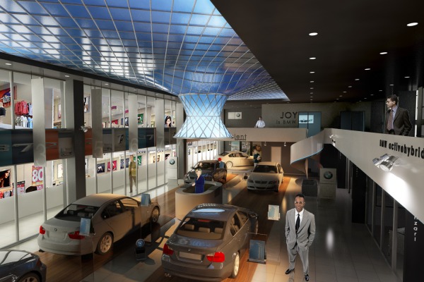 Interior Other Designed by design studio 104 - BMW Showroom proposal ...