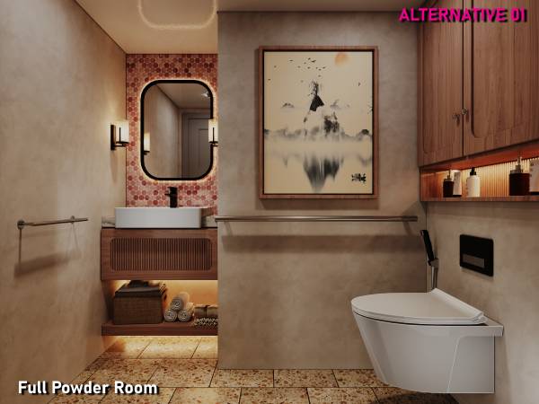 Design project for Powder room Redesign in United States | Arcbazar