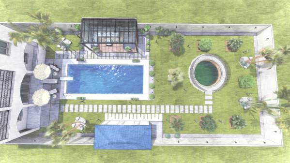Design project for My Dream Backyard and Pool Area in Trinidad and ...