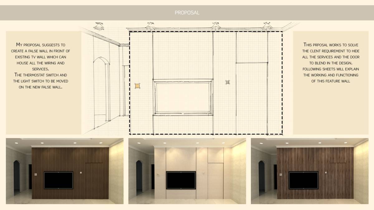 Design project for Redesign a Feature Wall with a Hidden Door in United ...