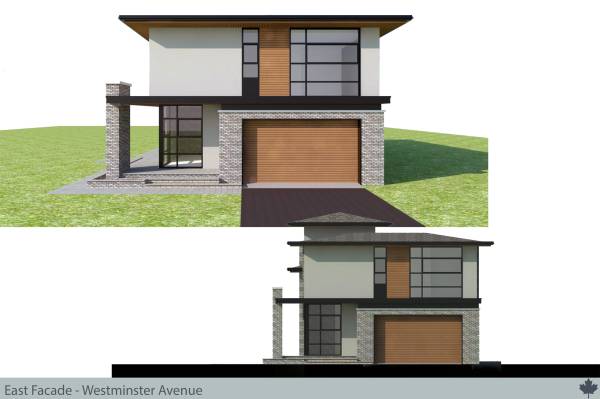 Design project for Modern Contemporary Corner Lot Design on a 50 ...