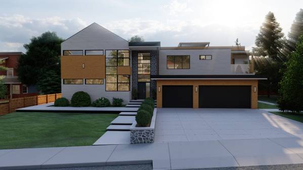 Design project for New House Rendering and floor plan in United States ...