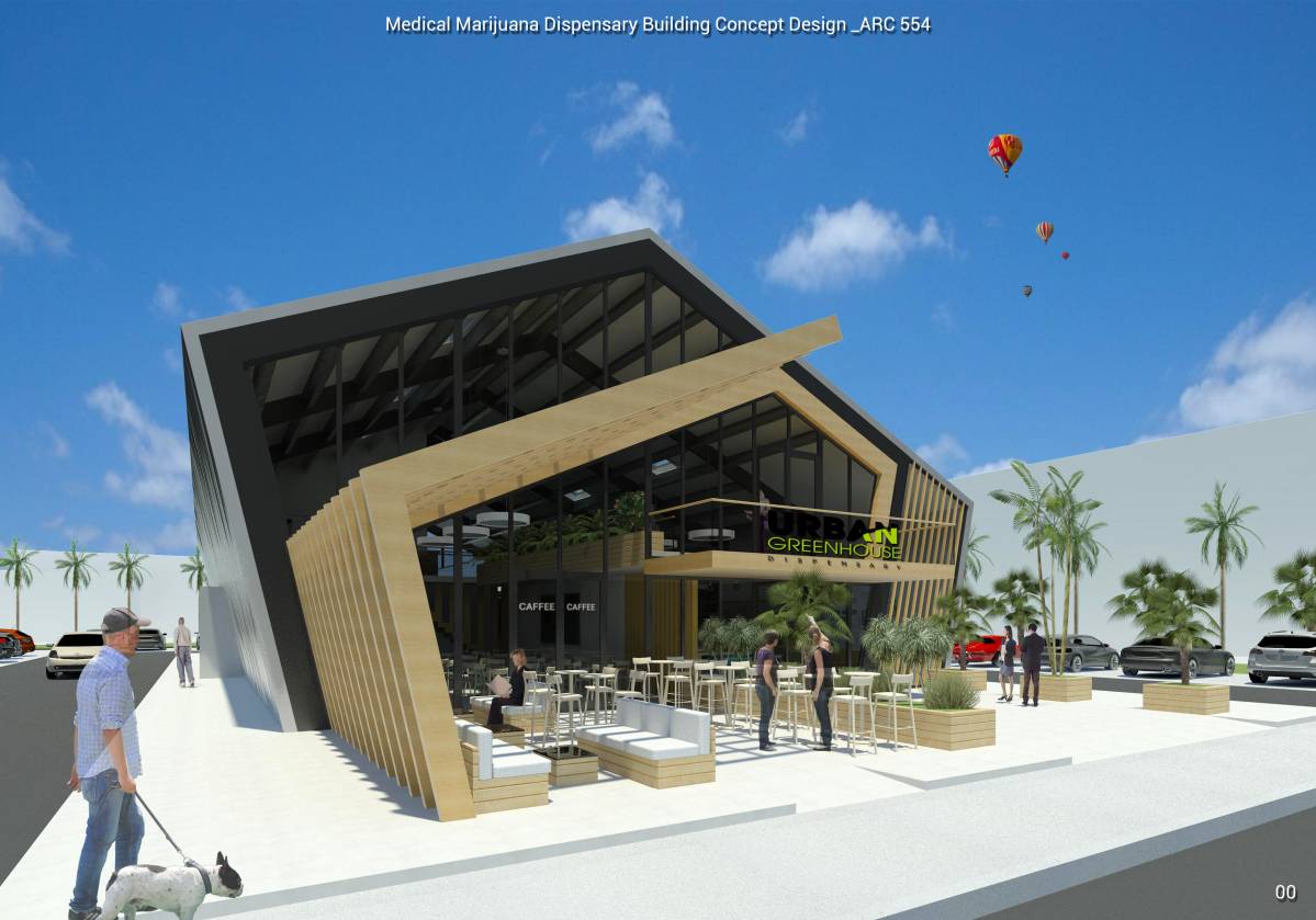 Design project for Medical Marijuana Dispensary Building Concept Design ...