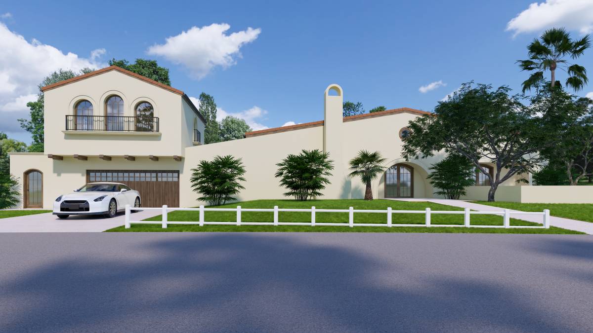 Design project for Spanish colonial home in California remodeling ...