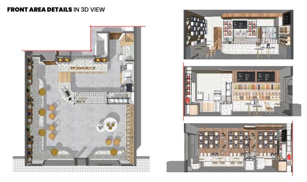 Design project for Snack Room in United States | Arcbazar
