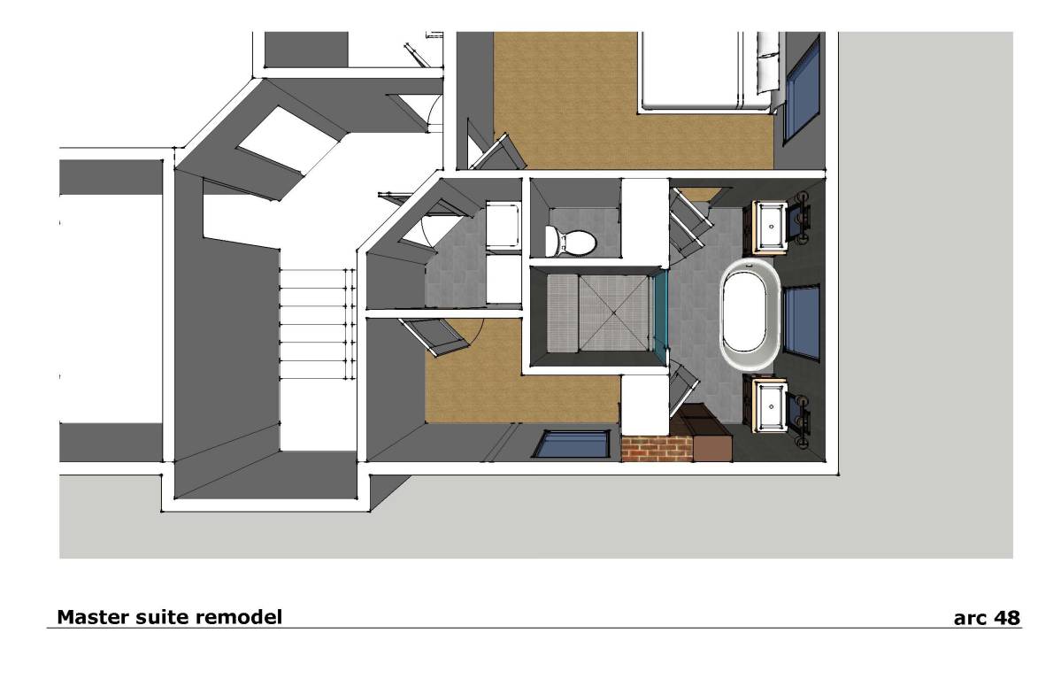 Design project for Master suite remodel in United States | Arcbazar