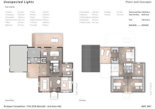 Design project for FHA 203K Remodel - 2nd Story Add in United States ...