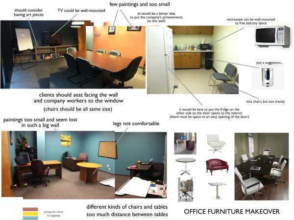 Design project for Simple office makeover in United States | Arcbazar