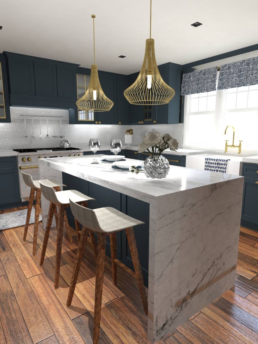 Design project for Kitchen remodel 1950s original in United States ...