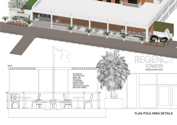 Refurbishment - Facades تم التصميم بواسطةAP-E Design Team - The Regency ...