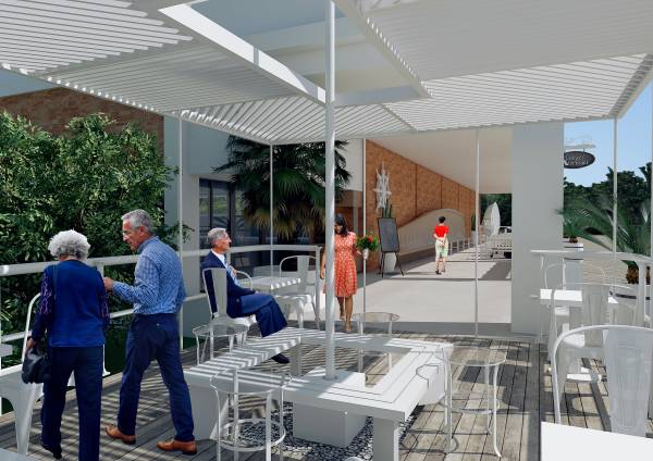 Refurbishment - Facades تم التصميم بواسطةAP-E Design Team - The Regency ...