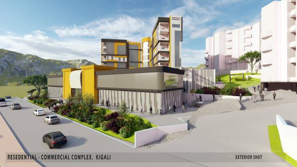Design project for KIGALI MIXED EXPANSION - COMMERICAL AND RESIDENTIAL ...
